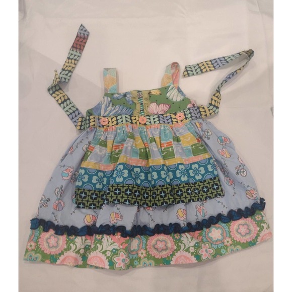 Matilda Jane | Dresses | Euc Matilda Jane Wonderful Parade Apron Dress ...